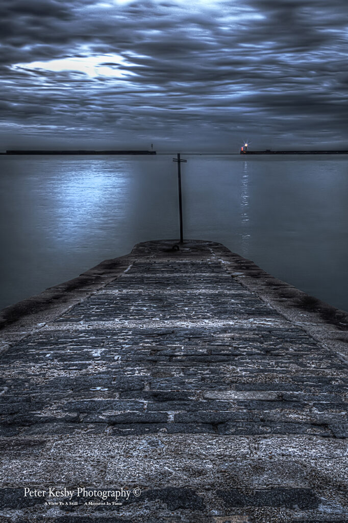 Dover Harbour – Jetty – Night – Peter Kesby Photography
