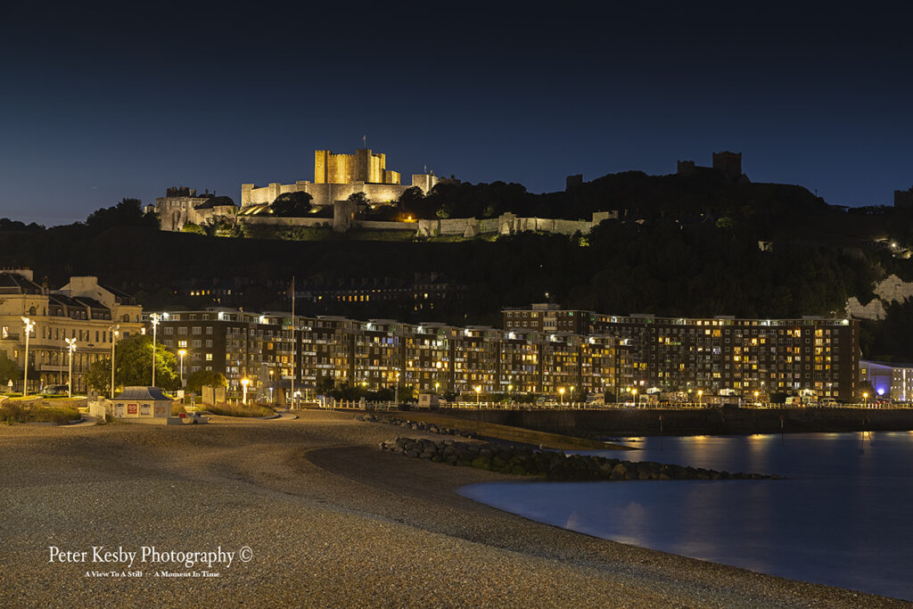Dover Castle – Gateway Flats – Night – Peter Kesby Photography
